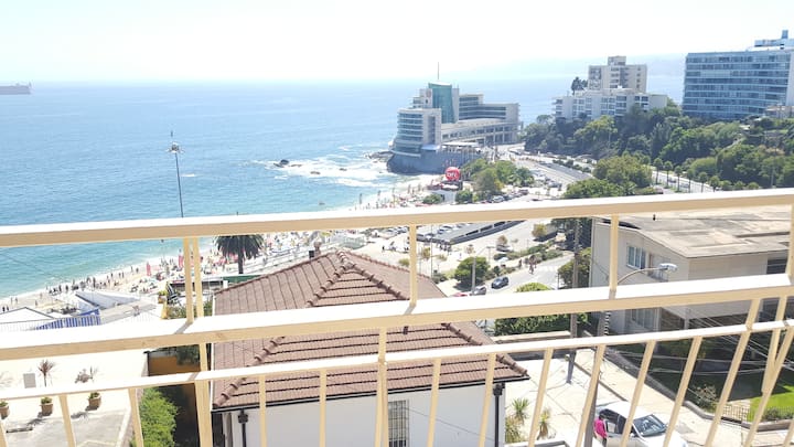 Hermoso Lugar Con Vista Al Mar Y Cerca De La Playa - Viña del Mar