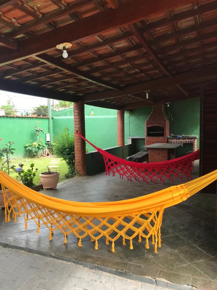 Casa 50 Mts Da Praia Com 4 Dormitorios - Bertioga