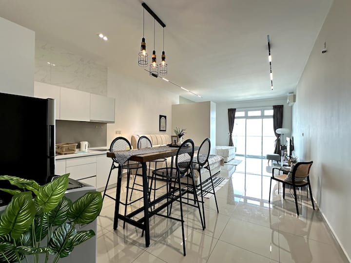 High Floor Studio City View @ Twin Galaxy For 4pax - Johor Bahru