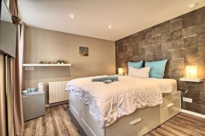 La Tanière De L'ours - Chambre Cosy 2 Pers - Albé