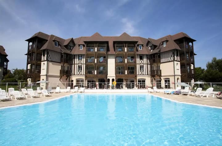 Cosy Ground Floor 4005,la Residence Du Golf - Deauville