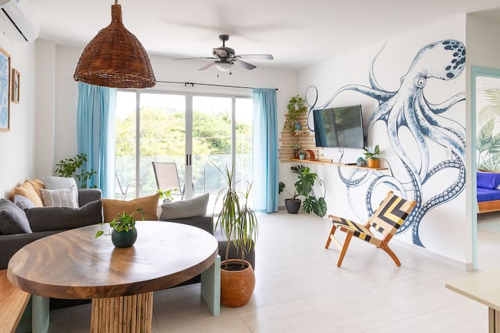 Chic Modern 2 Bedroom Apt - Ac, Pool, Wi-fi - San Juan del Sur