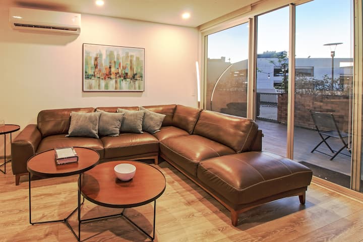 Ns106 Amplio C/terraza 1er Piso 2 Rooms, Nuevosur - Monterrey
