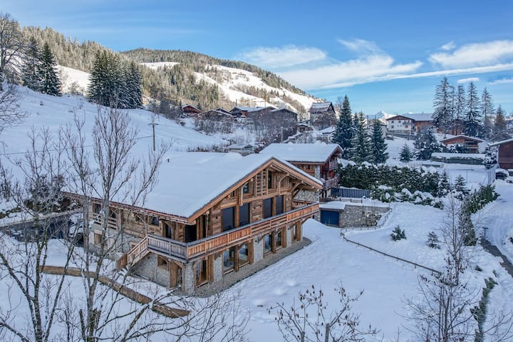 Appartement 101 D Somptueux Dans Un Chalet De Luxe - Megève