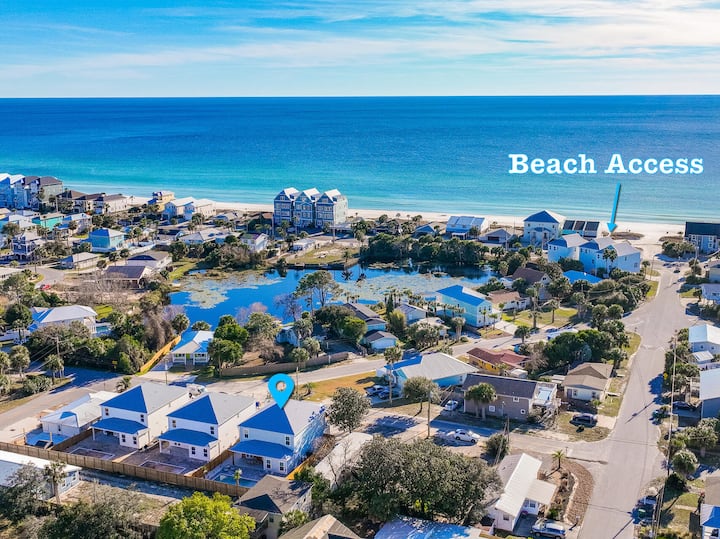 Shore Shack - 4br/4.5 Ba, Private Pool - Panama City Beach, FL