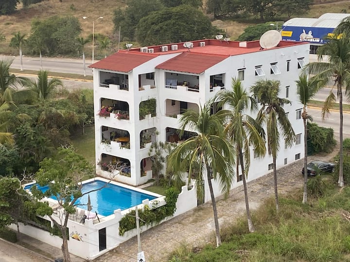 Ocean View 2br | Steps To Beach | Walk To Centro - Bucerías