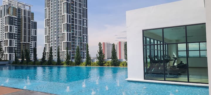 Eudoraplace Cyberjaya (2 Br, 6 Pax, 3 Park) - Putrajaya