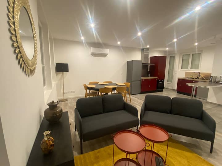 Maison T5 Climatisée Refaite à Neuf - Villeneuve-sur-Lot