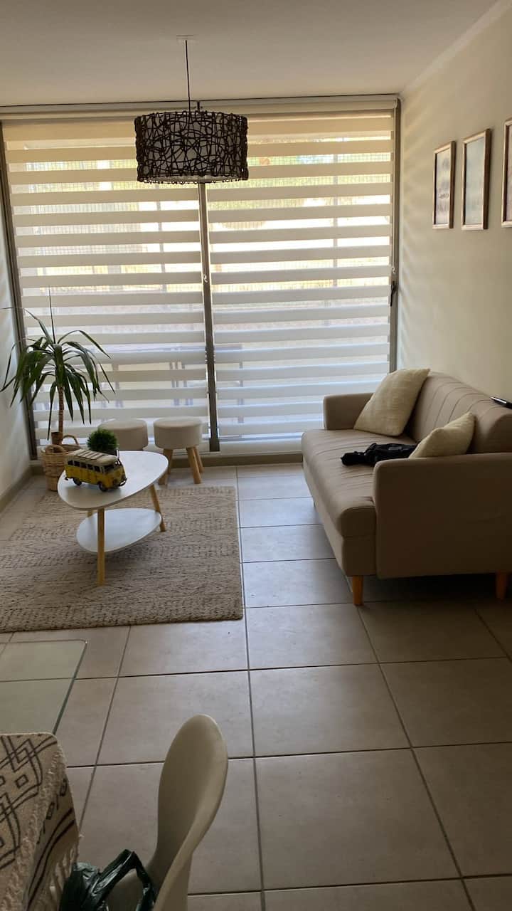 Amplio Y Acogedor Depto Amoblado - Villa Alemana