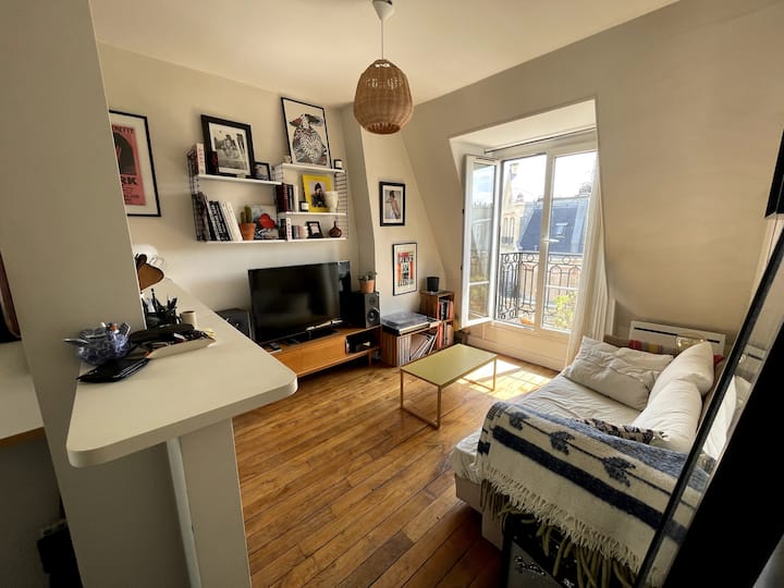 Charmant Appartement Lumineux Avec Terrasse - Paris