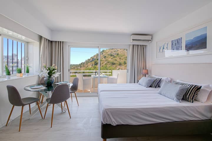 Penthouse: Xxl Pool, Klima, Wifi - Alcúdia