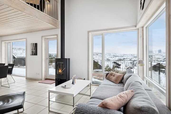 Cozy Family Cabin At Gautefall Alpine Center - Norway