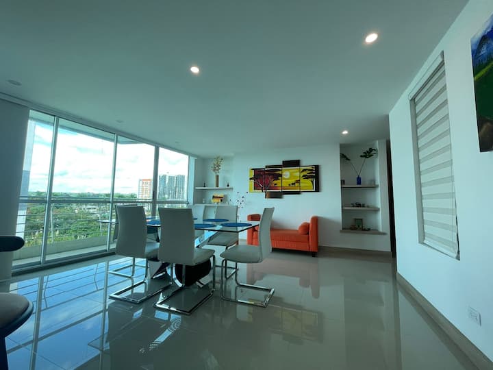 Apto Familiar Vip A 5 Min De Unicentro Parqueadero - Armenia