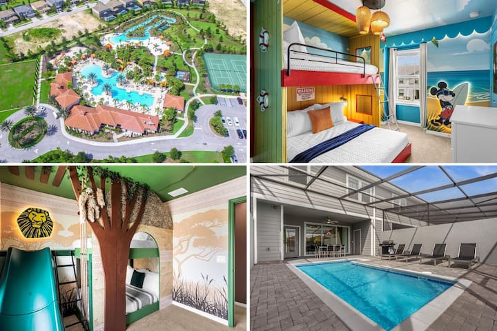5 Bd/4.5 Ba Private Pool! Solterra Resort (7538os) - Haines City, FL