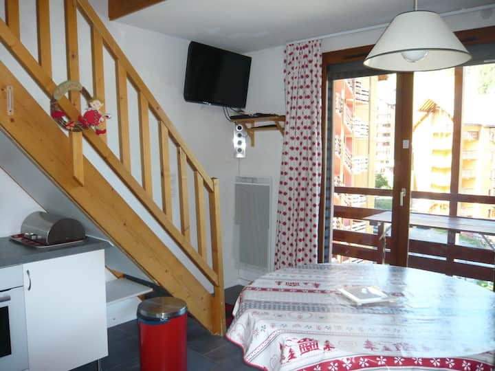 50 M2 Duplex 6 Couchages Indépendants+3 Compl - Risoul