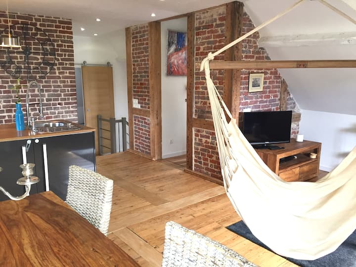 Le Loft Du Clocheton, Parking, Vue Mer Et Falaises - Étretat
