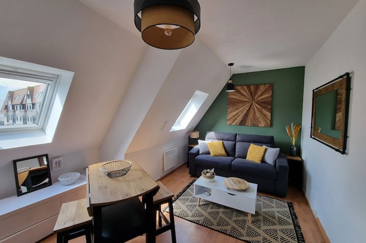 Studio Cocooning -Petite Vue Mer- Piscine/tennis - Cabourg