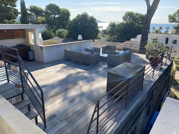 Studio Vue Mer à 200 M De La Mer - La Ciotat