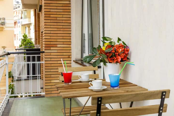 Central Comfy Flat With Parking In Santa M. - Portofino