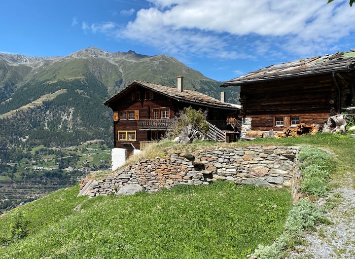 Rustic & Cozy Chalet At 1700m With Matterhorn View - Grächen