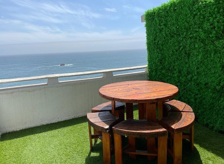 Departamento Primera Línea Mar - Viña del Mar