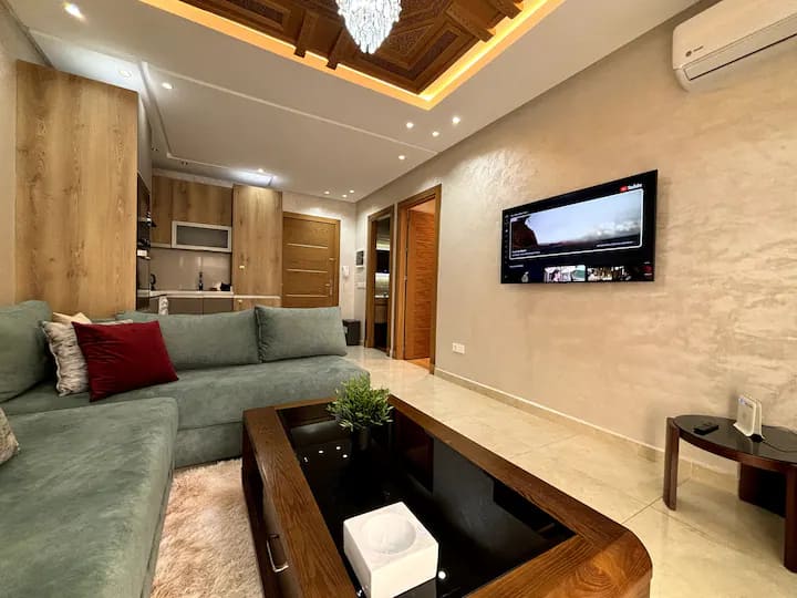 Appartement Cosy Avec Balcon Au Cœur Agdal - Rabat