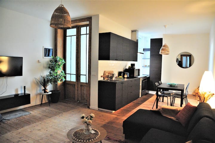 2bdr Bohemien Autenthic Apt - Antwerp
