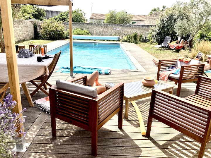 Grande Maison De Village Avec Piscine - Sainte-Marie-de-Ré