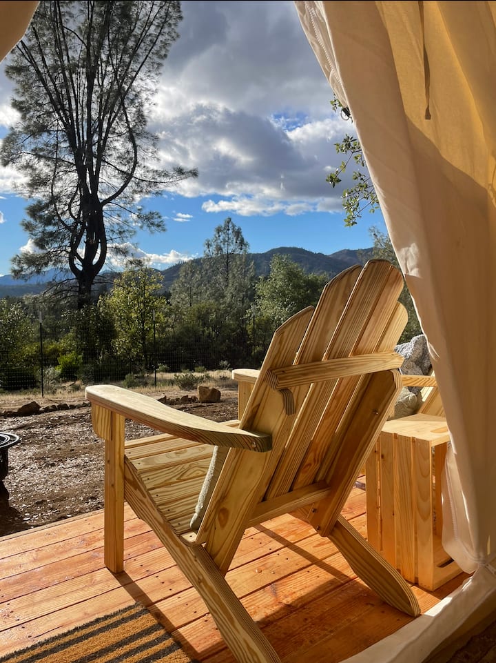 Walker Mine River View Glampsite - Shasta, CA