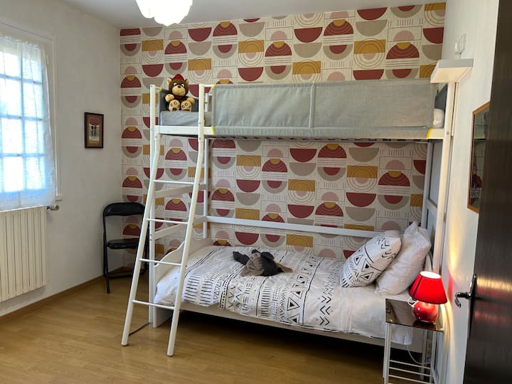 Gîte 3* "La Maison Rose" - Lannemezan
