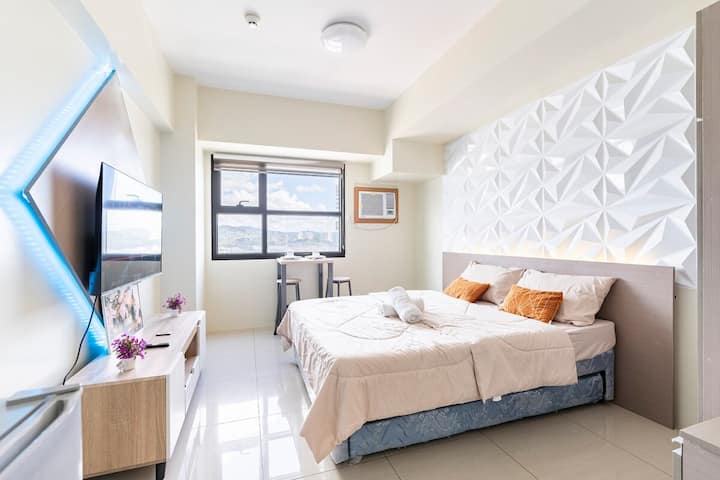 Cozy Space By Nomad Space Ph: Pool, Netflix, Wi-fi - Cebu City