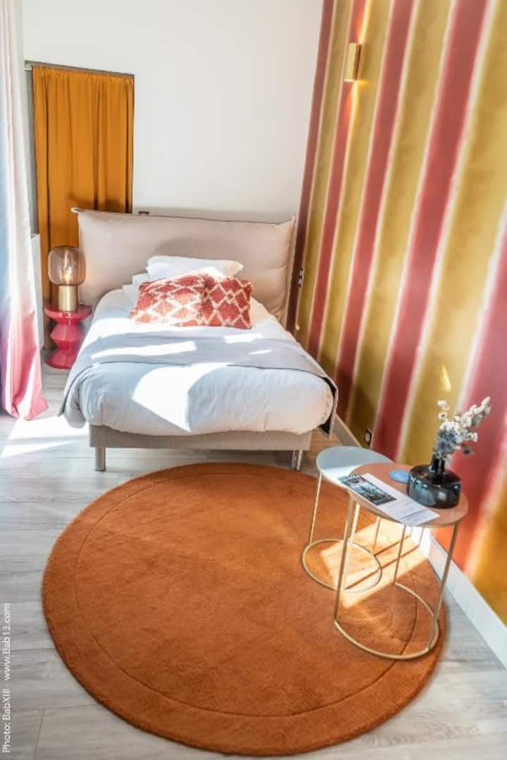 Confortable Chambre Marongo Individuelle - Deauville