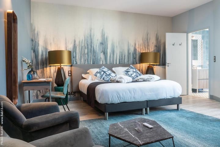 Spacieuse Chambre Deluxe Tiffany - Deauville