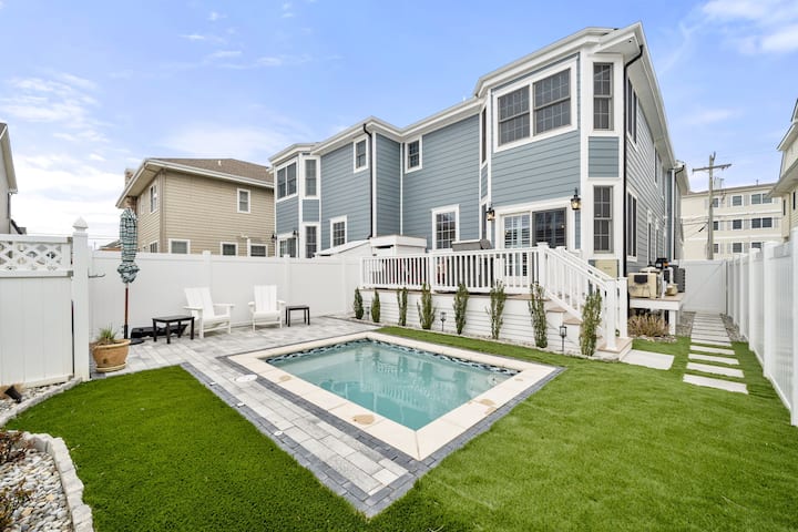 4br Townhome  W/ Private Pool & Game Room By Beach - Wildwood Crest, NJ