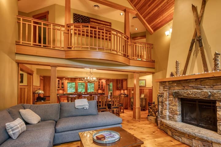 Mt. Home With Mirror Lake Access - Lake Placid, NY