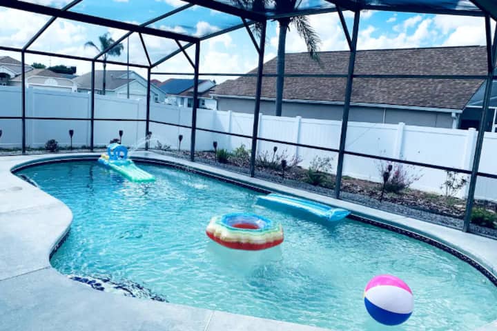 Family Getaway W/pool Near Disney/theme Parks/fun - Davenport, FL