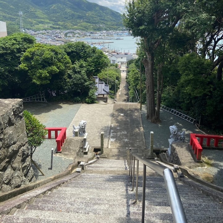 海女のふるさと鐘崎港の宿・漁港ビュー; 道の駅＆ゴルフ近く - 宗像市