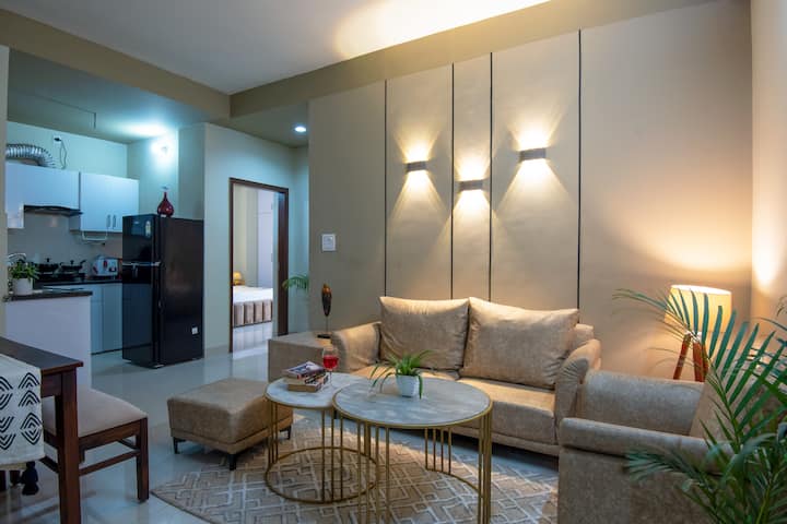 Chic And Comfortable 1bhk Apartment Near Medanta - Gurugram