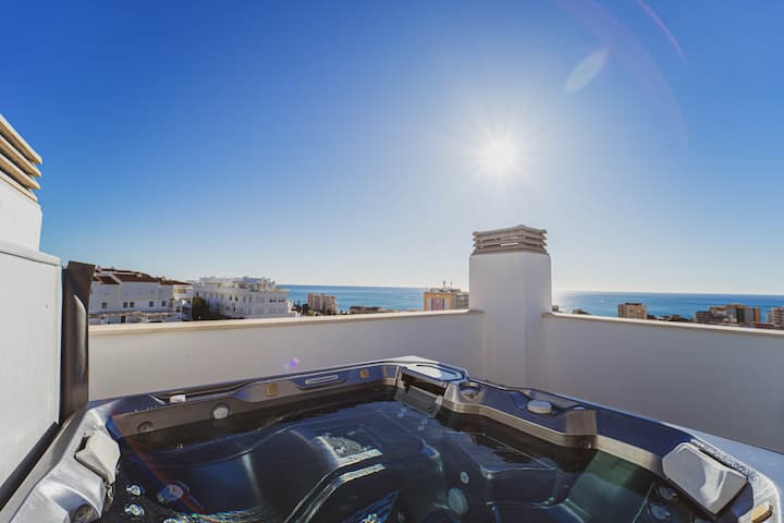 Relaxing Home With Exclusive Jacuzzi And Pool - Fuengirola