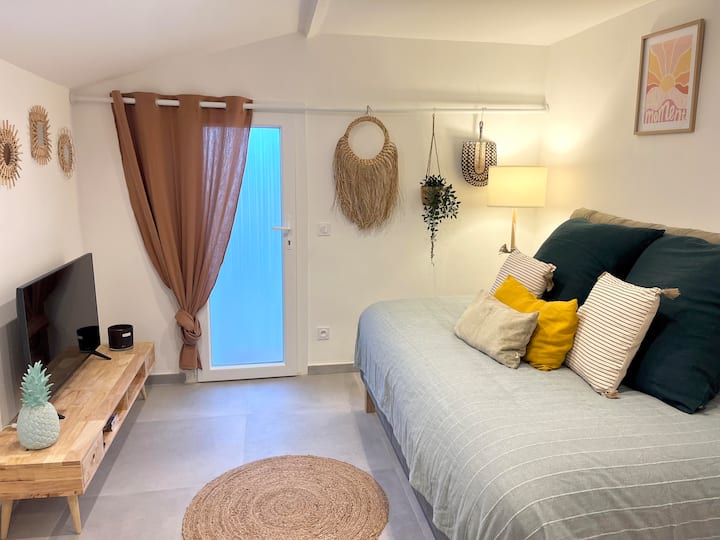 "Le Capucin",cosy Et Cocooning, Proche Gare Hyères - Plage de Hyères