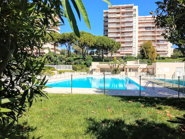 Appartement 6 Personnes Piscine Et Tennis Plage - ジュアン・レ・パン