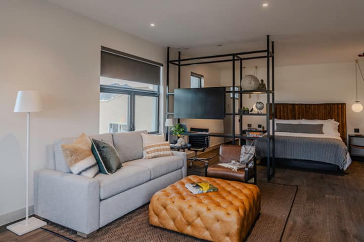 Brannan Lofts: Kitchenette King + Queen Sleeper - Calistoga, CA
