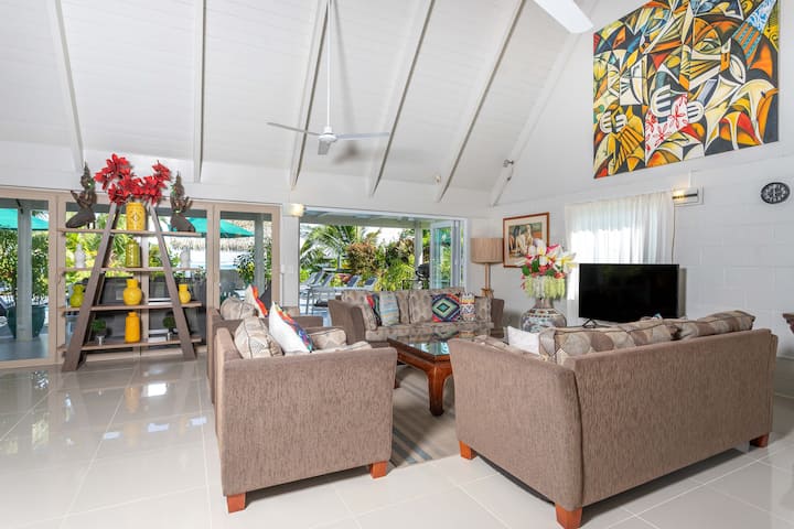 Natura Beach Pool 5bm Villa 1 - Cook Islands