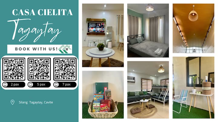 Tagaytay Cozy 2br W/ 50” Tv+netflix+wifi+coffee - Tagaytay