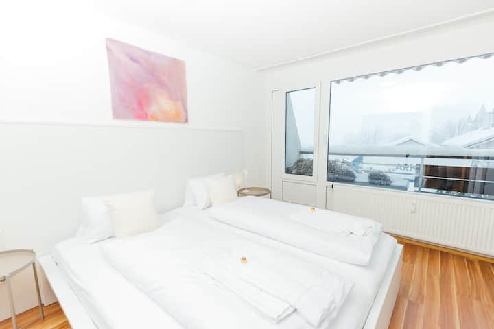 Schöne Wohnung Für 4 Personen Mit Pool & Sauna - Oberreute
