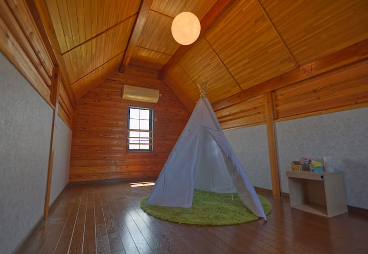 オーシャンビューを満喫!かわいい三階建て貸切別荘 - 미나미보소시