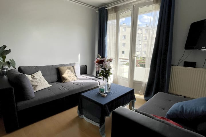 Calme Et Proche Du Centre 2 Chambres - Grenoble