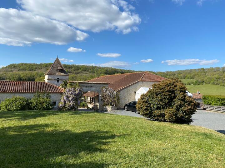 Domaine De Villot - Gîte La Grange - 9 Personnes - Lot-et-Garonne