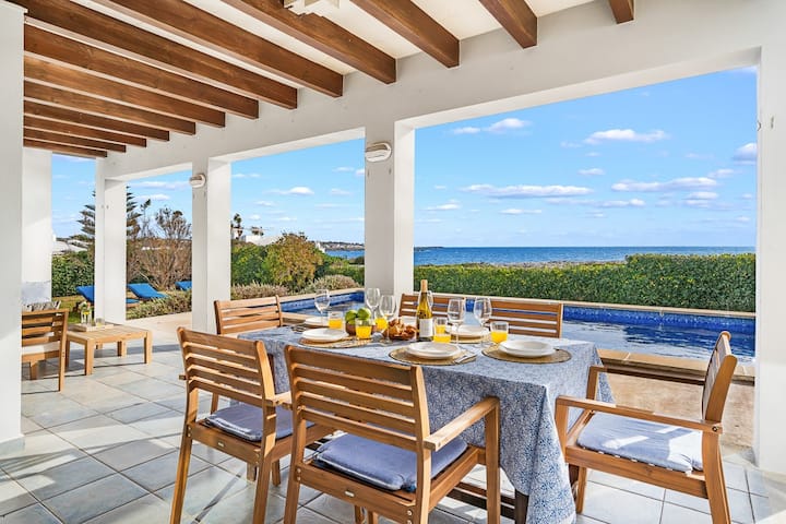 Gorgeous Sea View Villa In Cap D'en Font, Menorca - Binibeca
