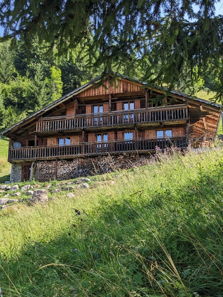 Chalet Rénové En Pleine Nature Vue Imprenable - Châtel
